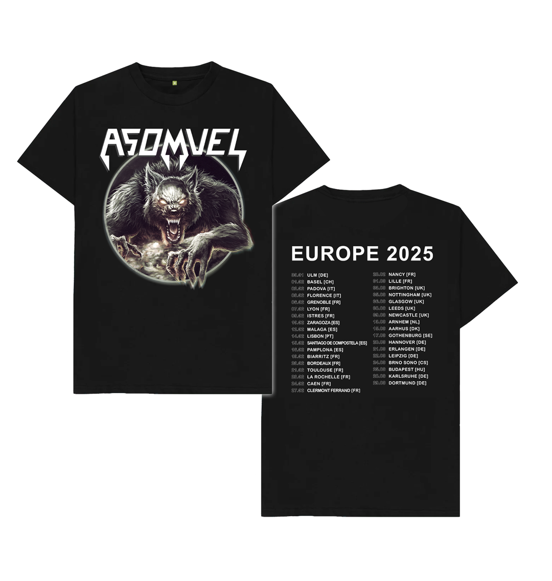 *HALF PRICE* Europe 2025 Tour T-Shirt [Limited Stock] – ASOMVEL